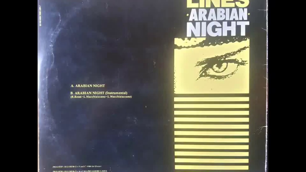 The Parallel Lines - Arabian Night (Instrumental) 1985 - YouTube