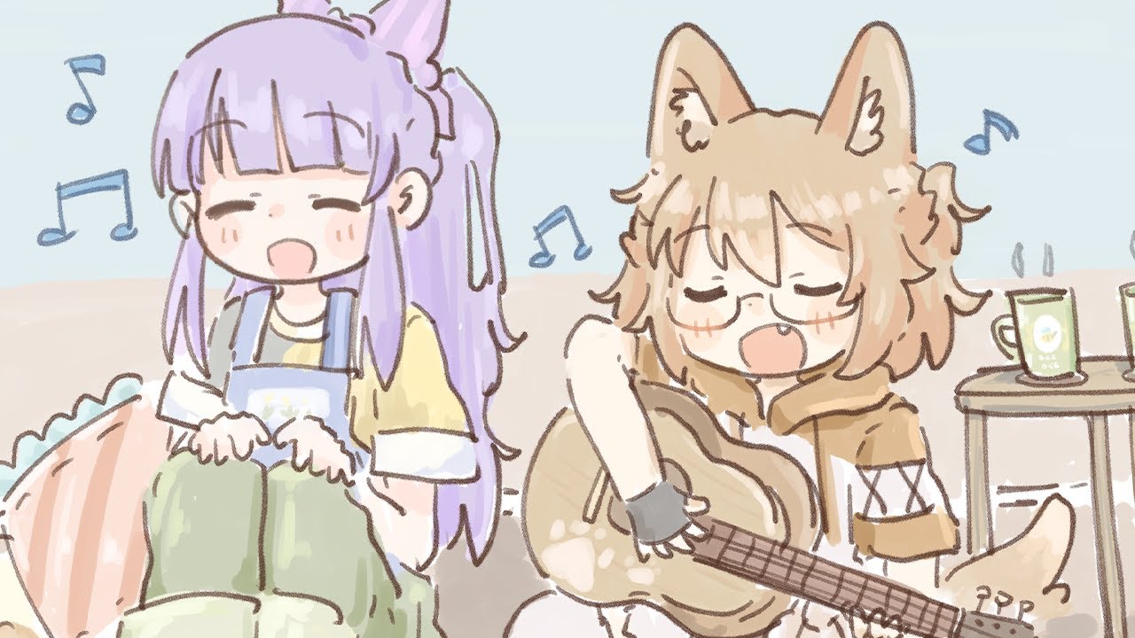 Koragi and Alker singing at the cabin! (comfy camping vibes) - YouTube