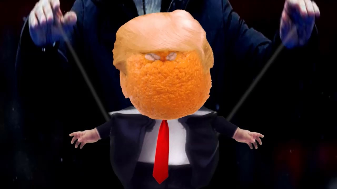 Orange string-puppet - YouTube