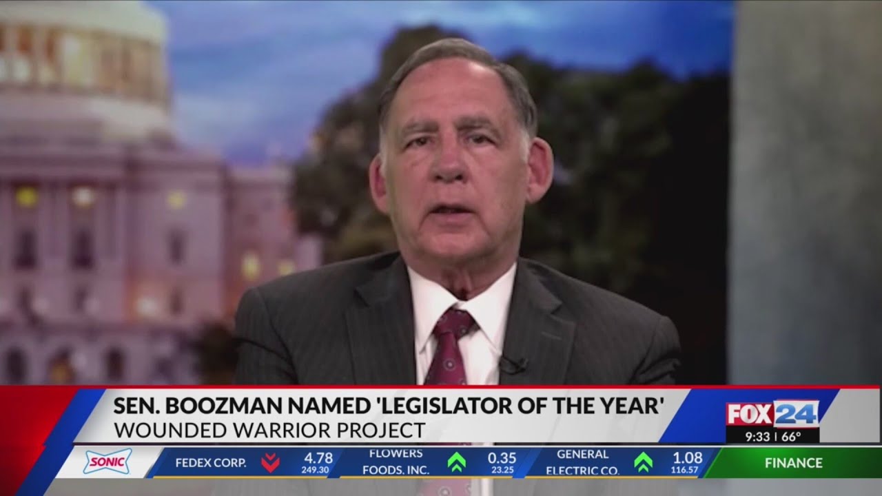 Senator John Boozman named "Legislator of the Year" - YouTube