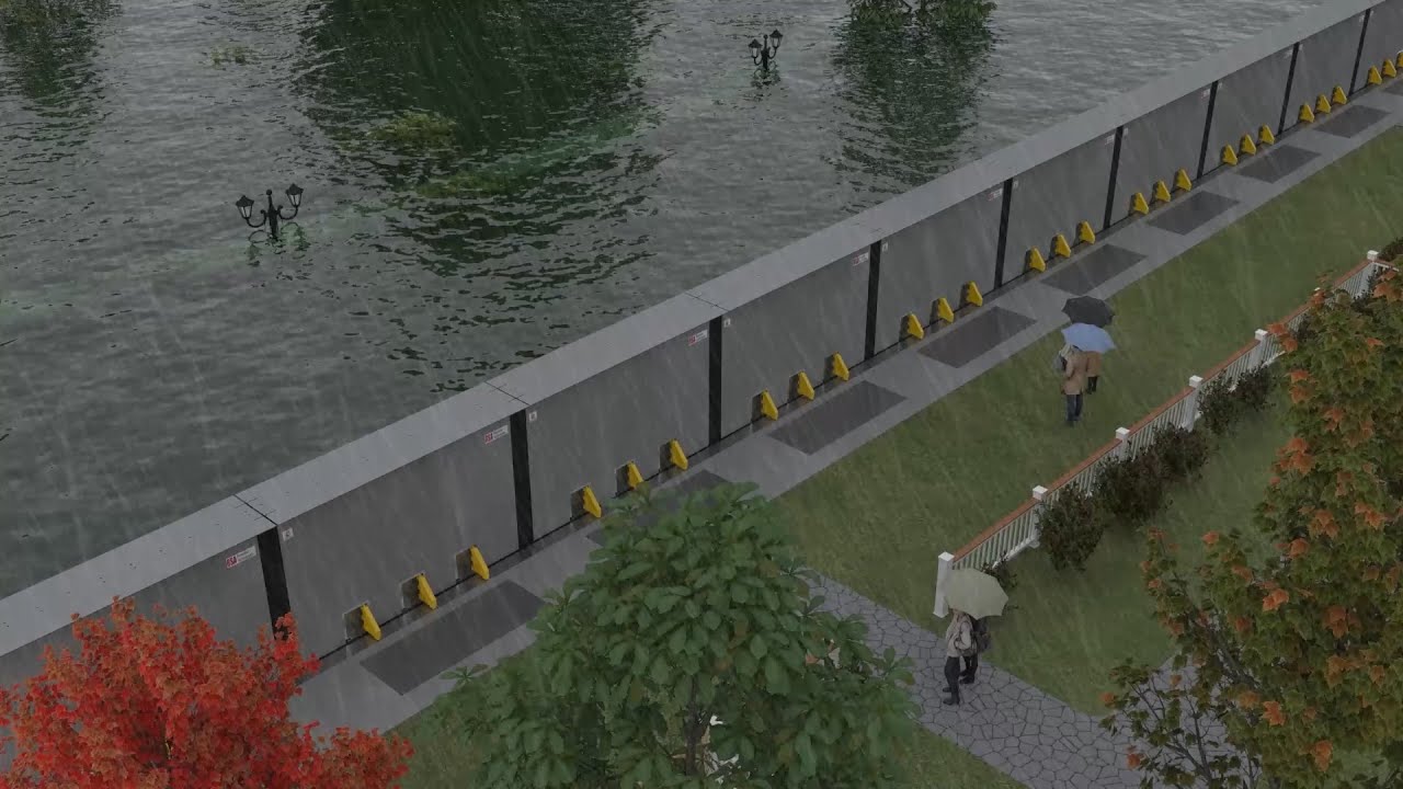 RSA Flood Mitigation System - YouTube