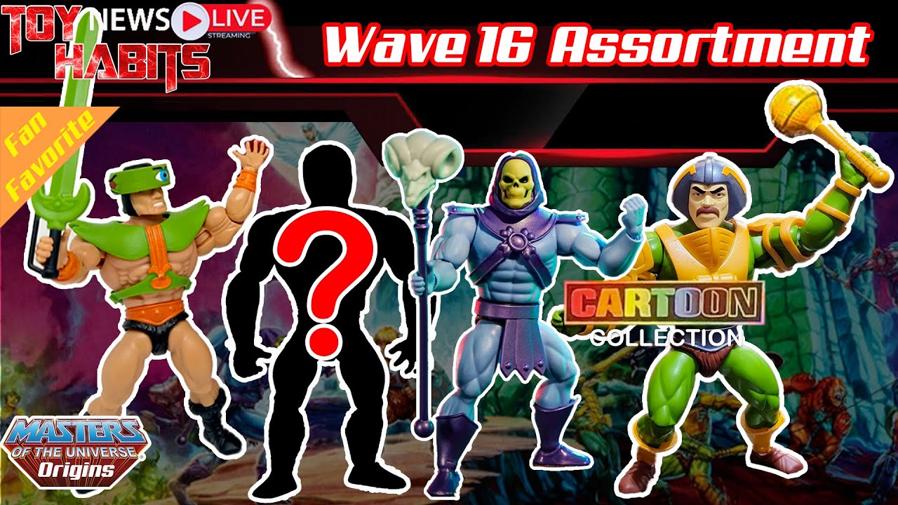 Masters of the Universe Origins Wave 16 Cartoon Collection and Fan ...