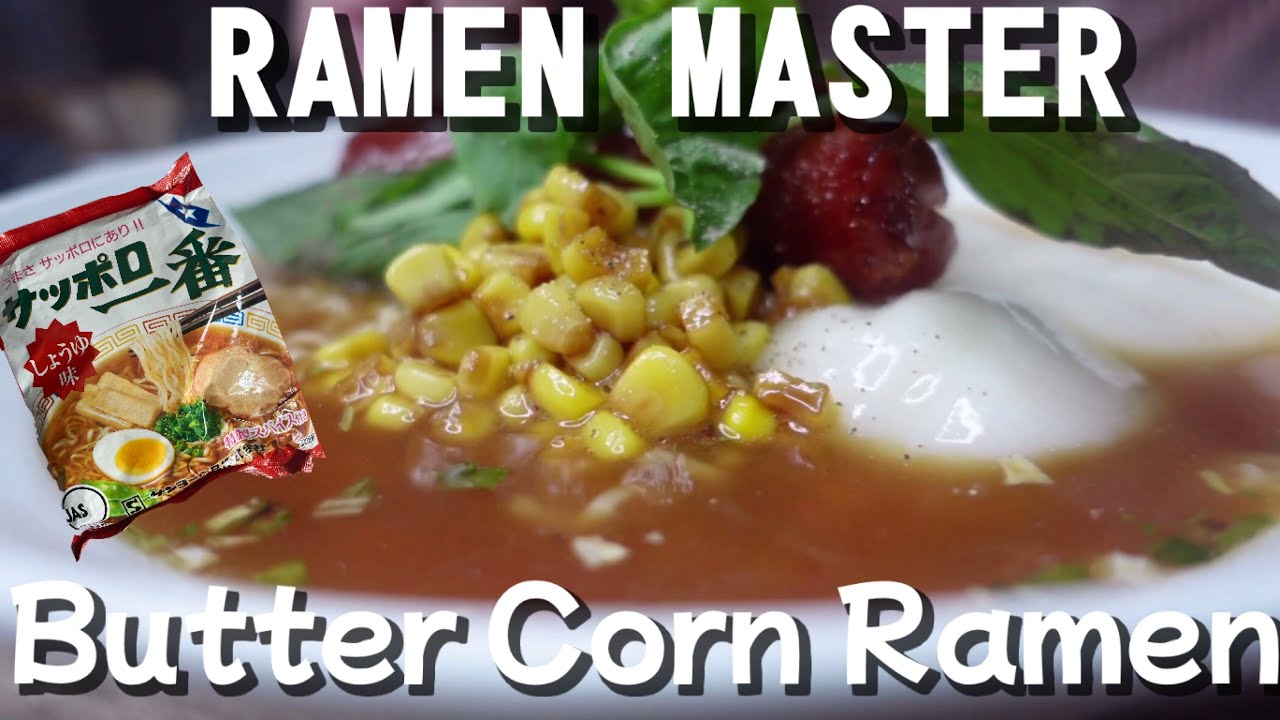 How To Make Butter Corn Ramen - YouTube