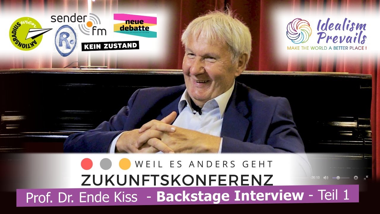 Backstage Interview mit Herrn Univ. Prof. Dr. Ende Kiss (Teil 1) - YouTube