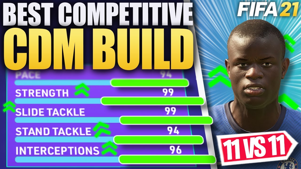 THE BEST *UPDATED* COMPETITIVE CDM BUILD ON FIFA 21 PRO CLUBS.....11 vs ...