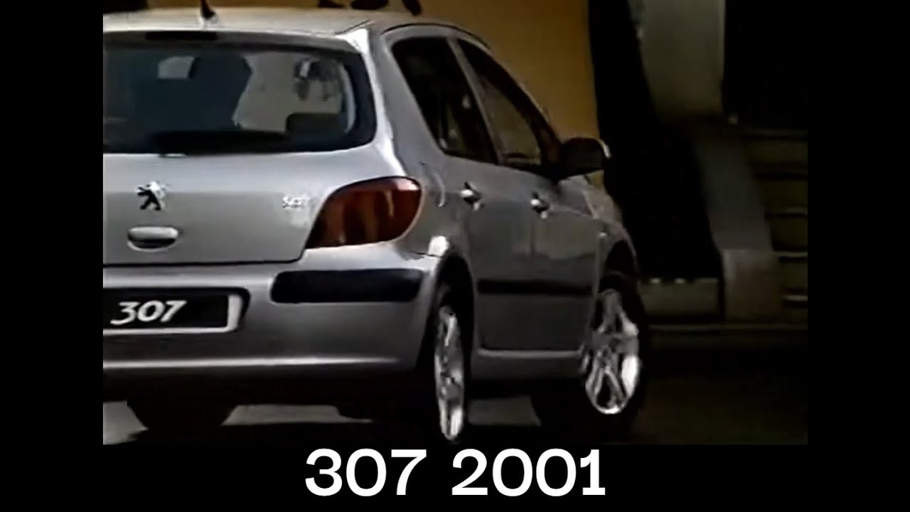 Reklamy Peugeot 309, 306, 307 i 308 (I-III) 1991-2021 (Kompilacja ...