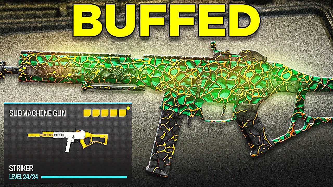 the *NEW* BUFFED STRIKER CLASS is INSANE in MW3! (Best STRIKER Class ...