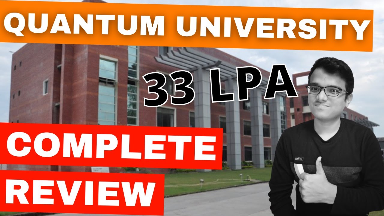 QUANTUM University College Review | Placements | Admission | Fee ...