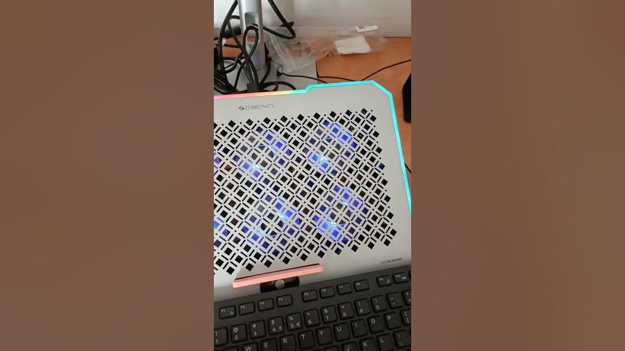 Zebronic cooling pad part 2 - YouTube