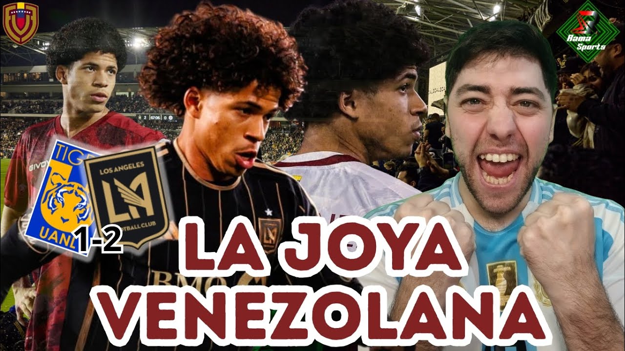 🚨🇻🇪ARGENTINO ENCANTADO con DAVID MARTÍNEZ MORALES + LOS ÁNGELES FC 2-1 TIGRES UANL 🗣"ES UNA JOYA ...