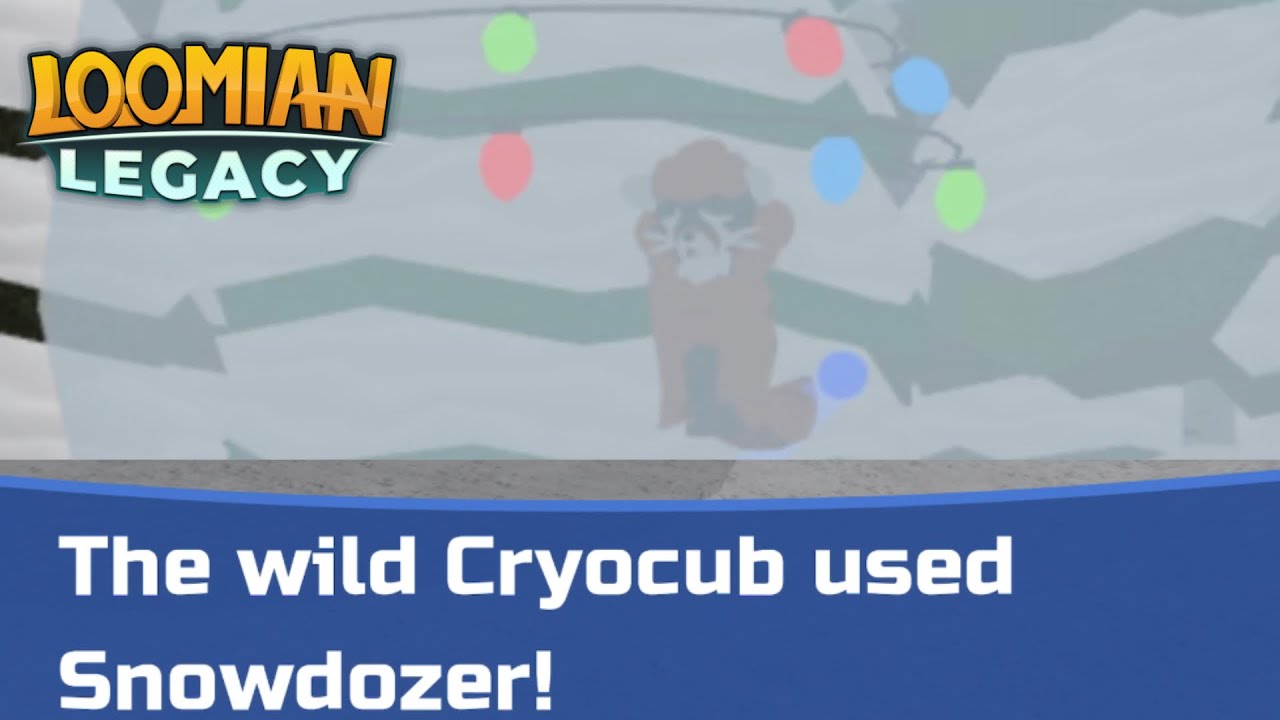 Gamma Gleaming Cryocub || Loomian Legacy Finds - YouTube