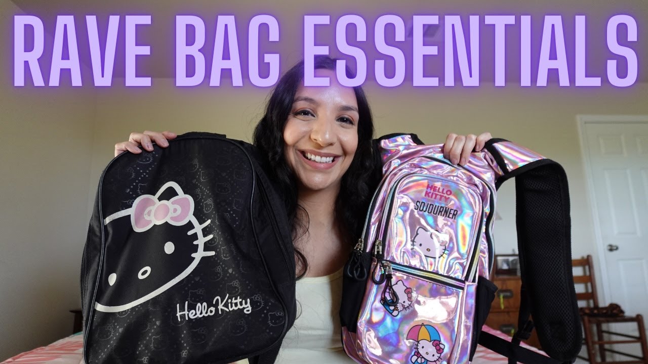 Festival essentials for your RAVE BAG! | What to take to a music ...