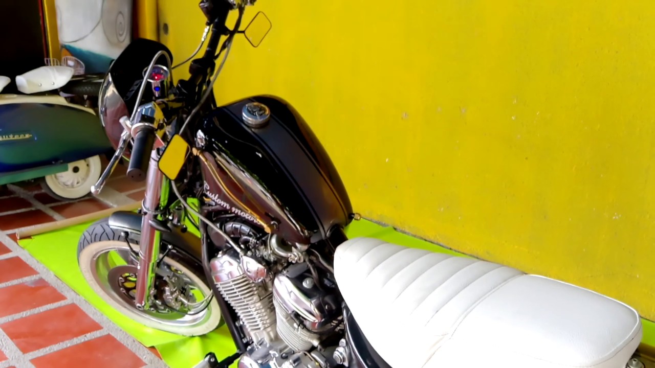 MOTO CUSTOM CHOPPER HONDA SHADOW VLX 600CC 1997 - YouTube