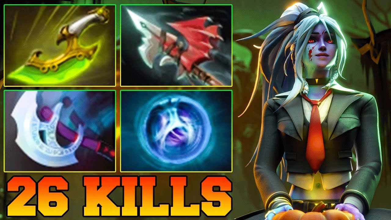26 Kills Drow Ranger Dota 2 !! Dota 2 Drow Ranger Pro Gameplay Build ...