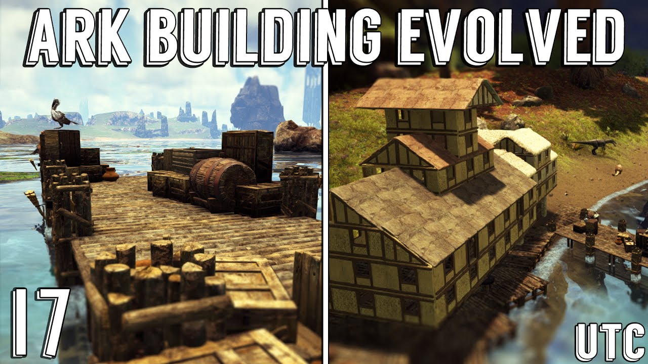 Ark Building Evolved w/ UTC :: Docks + Harbor Builds :: Our Creative ...
