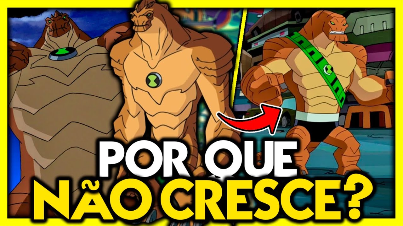 PORQUE O ENORMOSSAURO PAROU DE CRESCER EM BEN 10 OMNIVERSE!? - YouTube