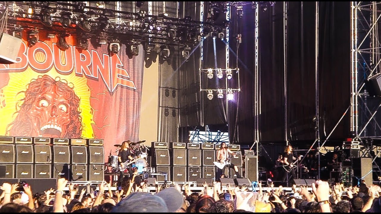 Airbourne - Running Wild - Live @ Rock Fest 2017 Barcelona - YouTube