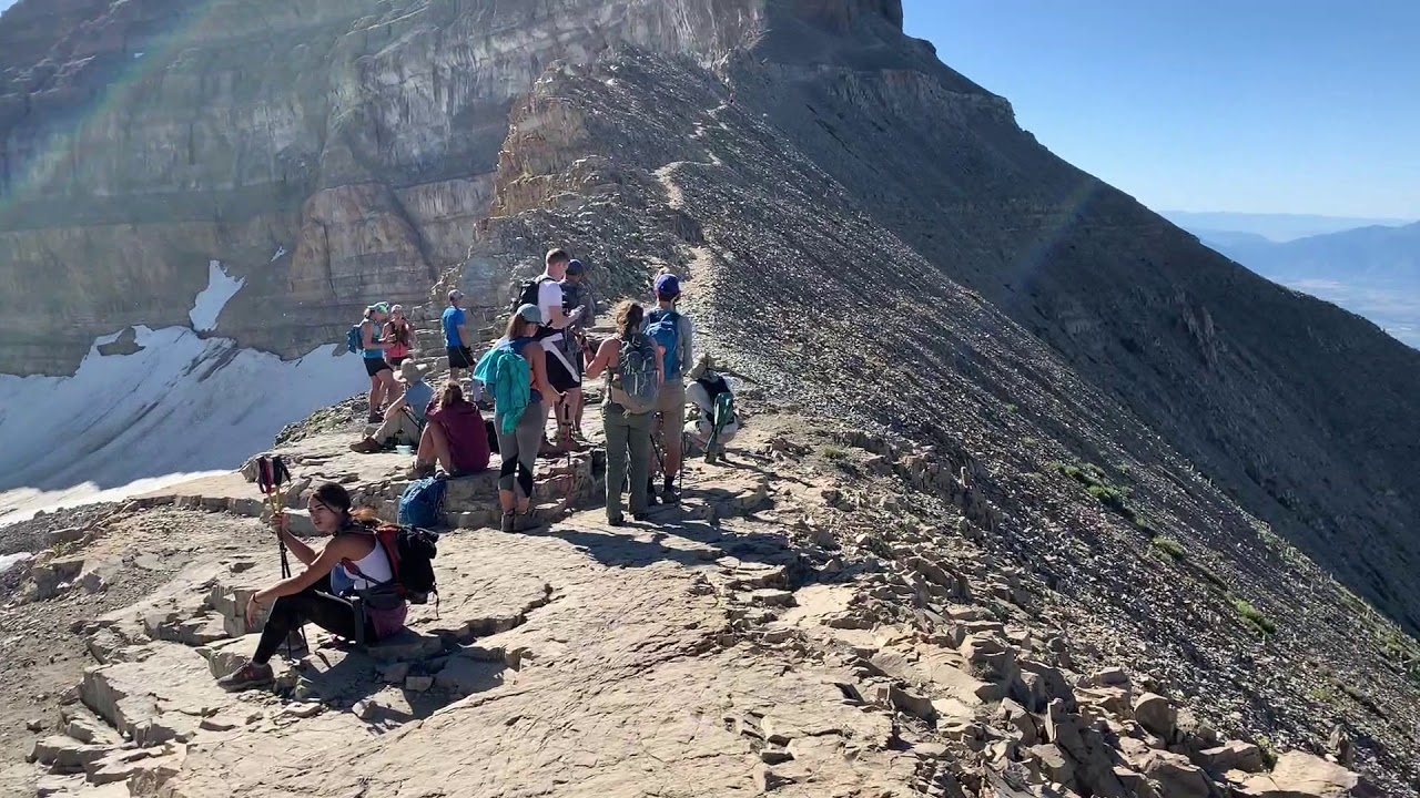 Mount Timpanogos Hike in 1 Minute - YouTube