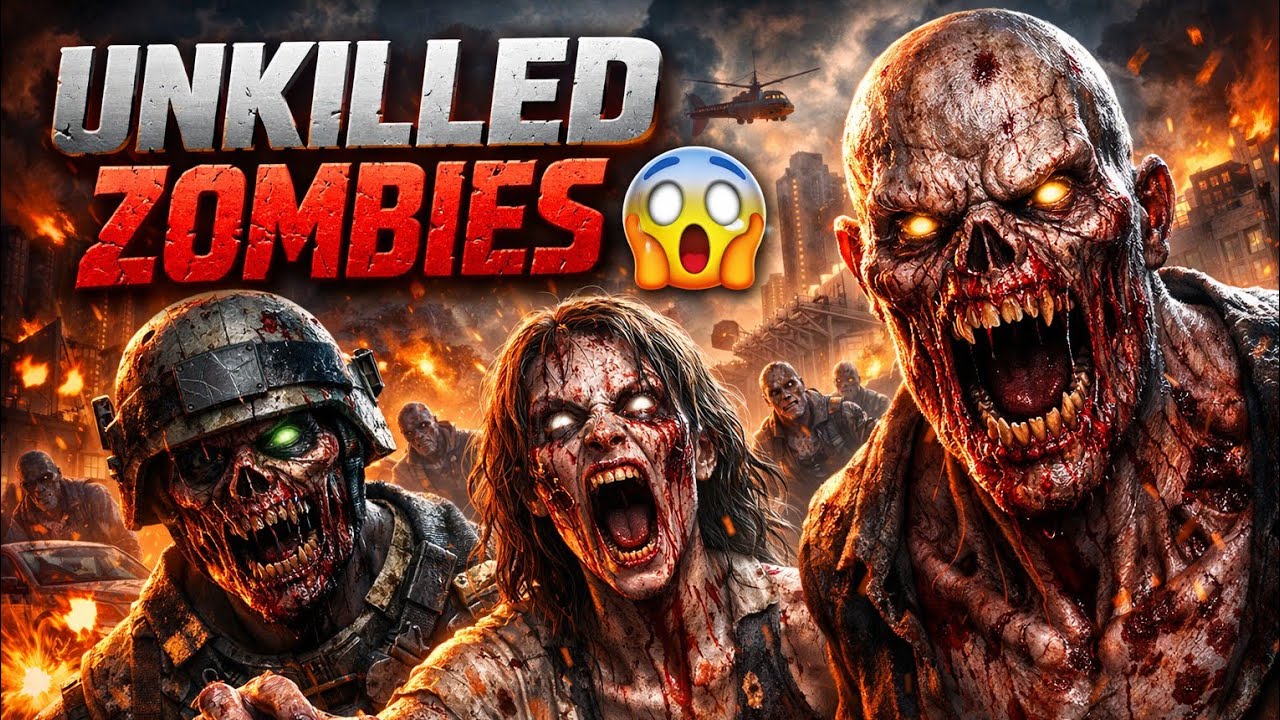 🔥 UNKILLED ZOMBIES 😱 | High Graphics Zombie Action Gameplay 🔥 - YouTube