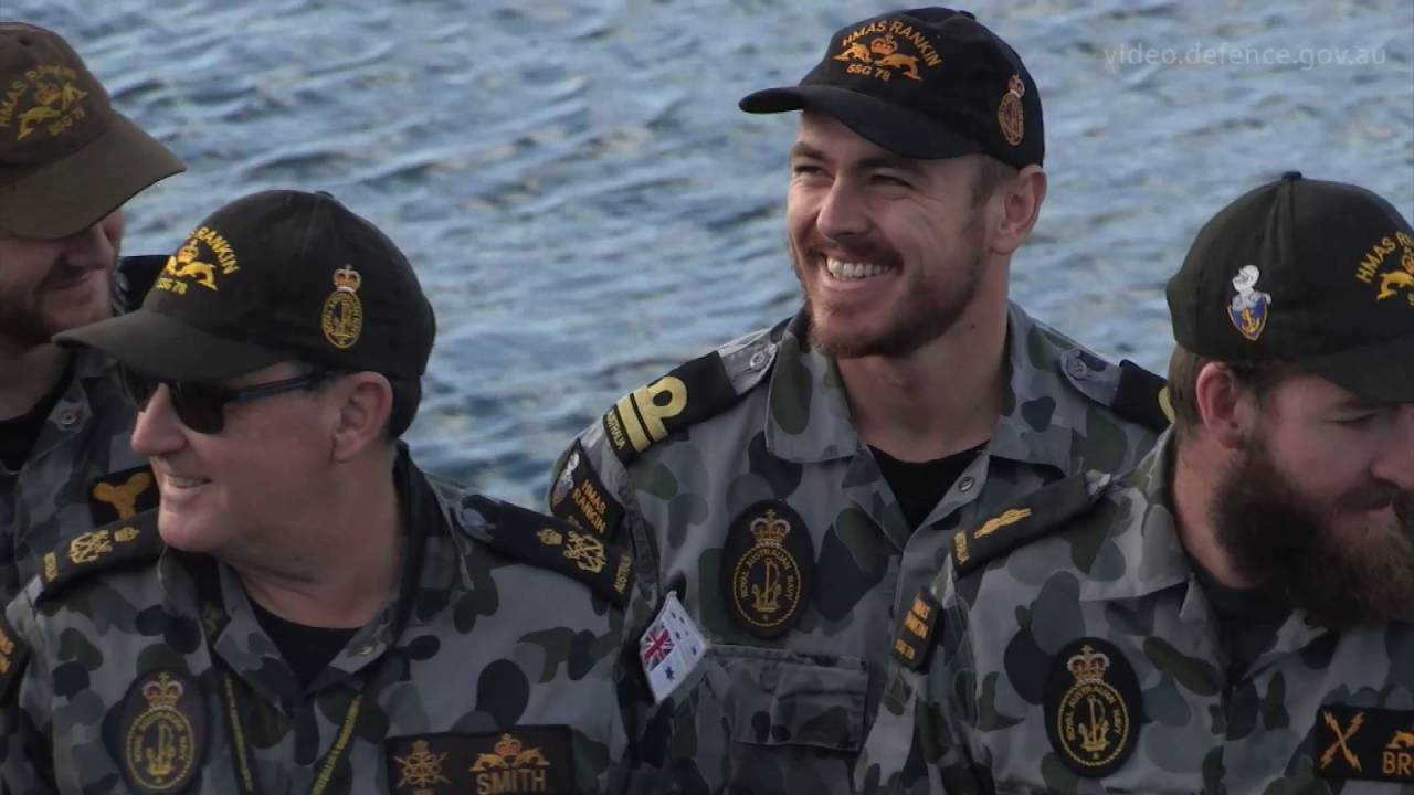 HMAS Rankin returns to Fleet Base West - YouTube