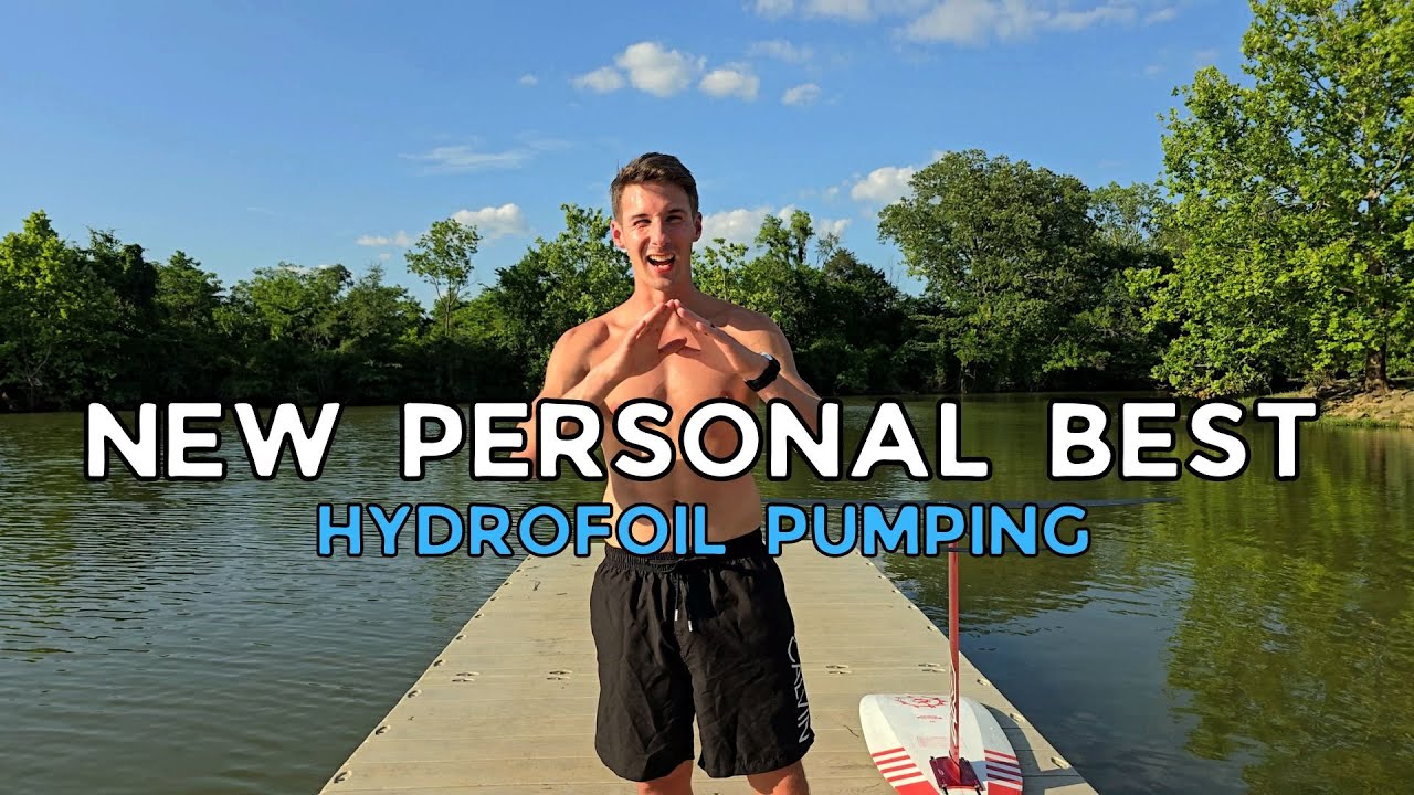 Easily Beating My Hydrofoil Pumping PR! - YouTube