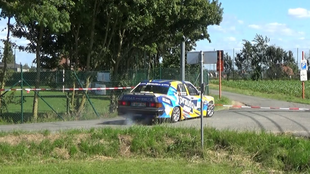 Rally van Wervik 2022 - SS9: Kruiseke 3 - all cars (top speed!! hairpin ...