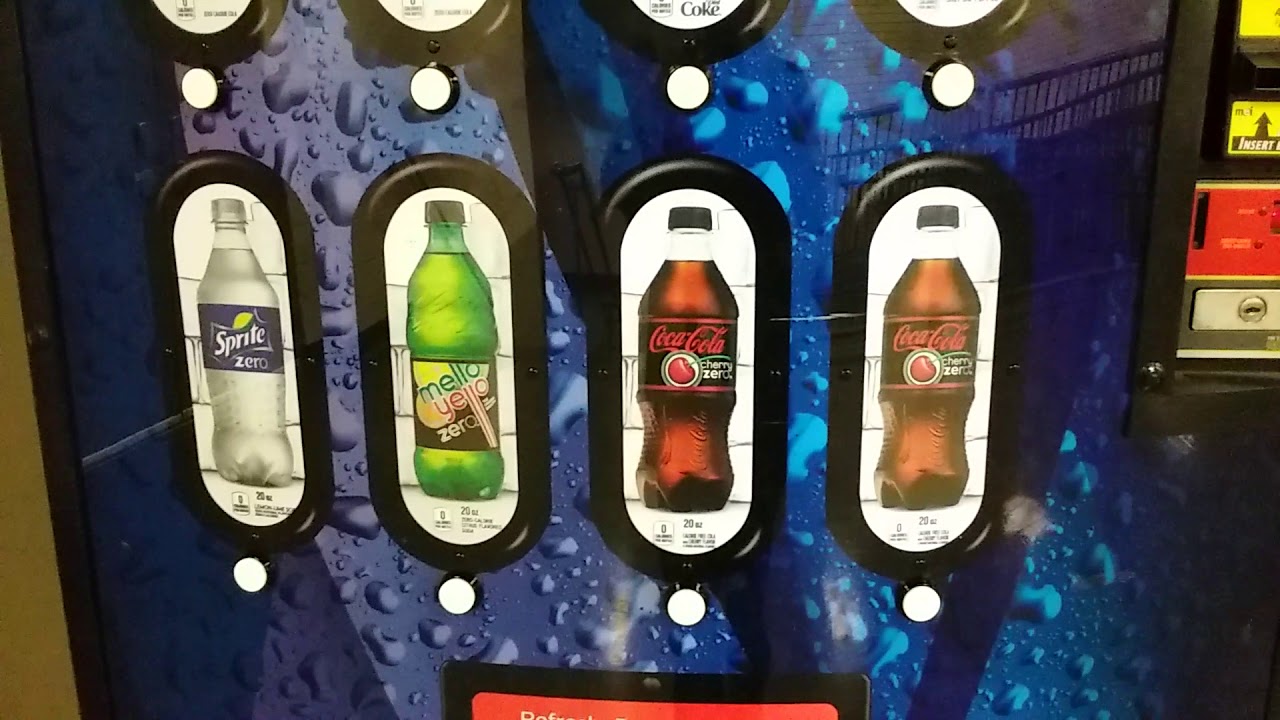 Dasani Vending Machine at John Overton High School - YouTube