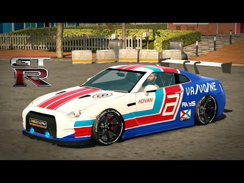 NISSAN GTR R35 DISEÑO 💥😱 car parking multiplayer - YouTube