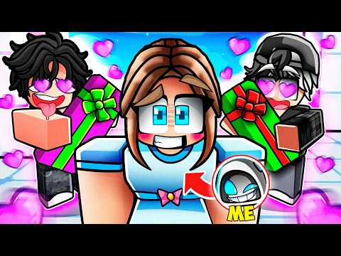 I Became an E-GIRL to EXPOSE Simps in Roblox Rivals...