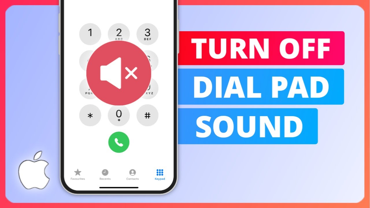 How To Disable/Mute Dial Pad Sound on iPhone - YouTube