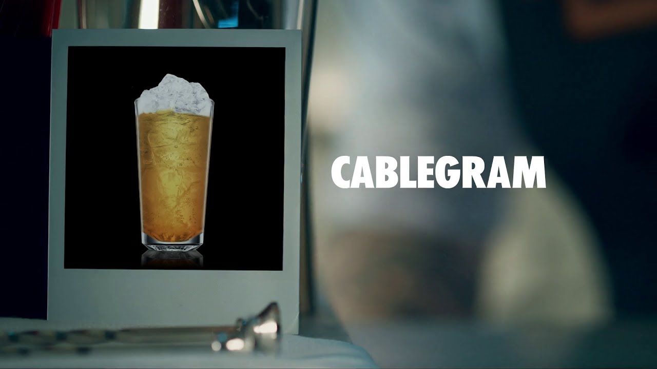 CABLEGRAM DRINK RECIPE - HOW TO MIX - YouTube