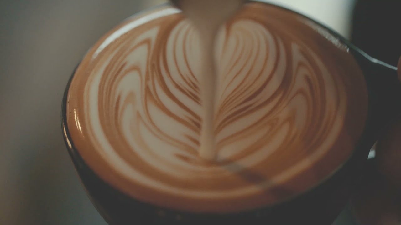 AESTHETIC CAPPUCINO ART | Designs | Dalgona Coffee | Coffee hearts ...