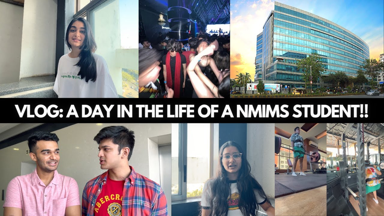 VLOG: A Day in the life of a NMIMS Student | Reality of NMIMS | Night Life of NMIMS | NMIMS ...