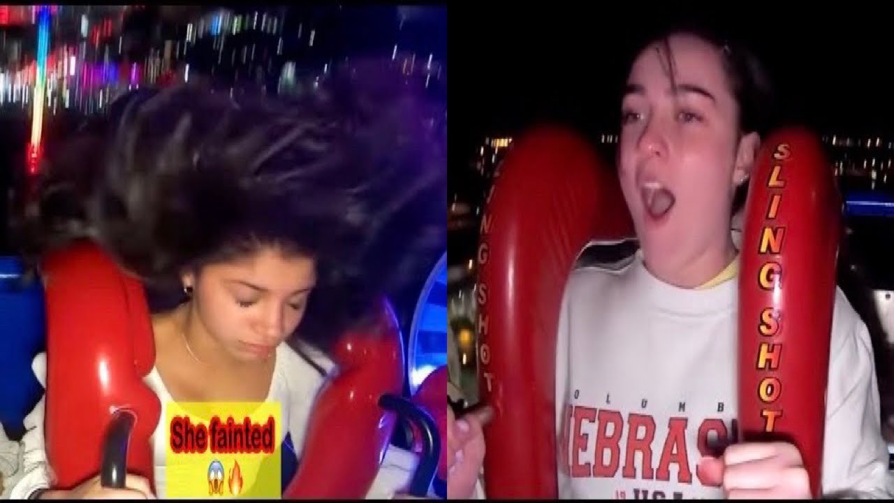 Slingshot 85 ( SLOWED ) most beautiful girls on slingshot ride 🤩🔥 - YouTube