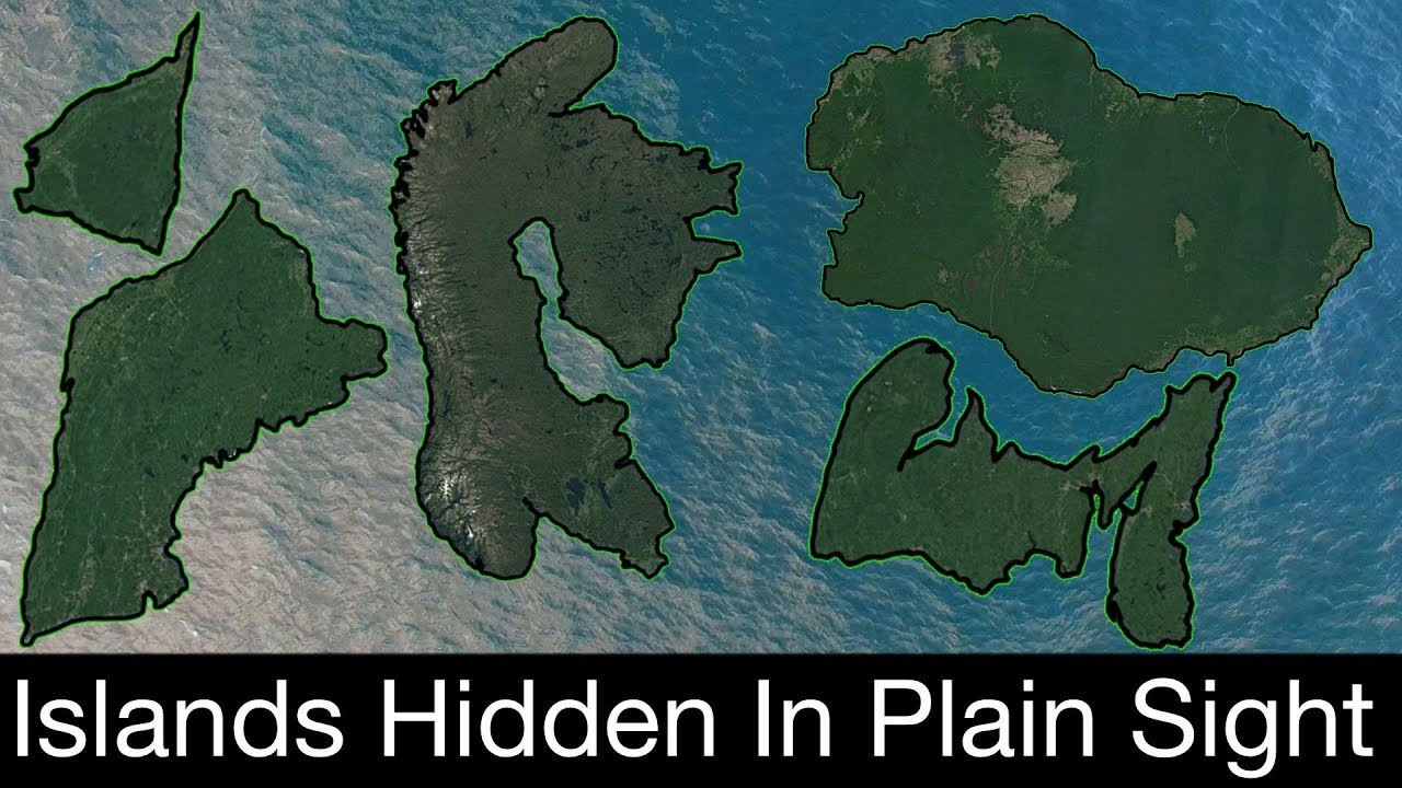 5 Places In The World That Are Actually Islands - YouTube