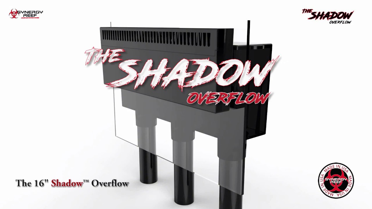 16" Shadow® Overflow by Synergy Reef® - YouTube