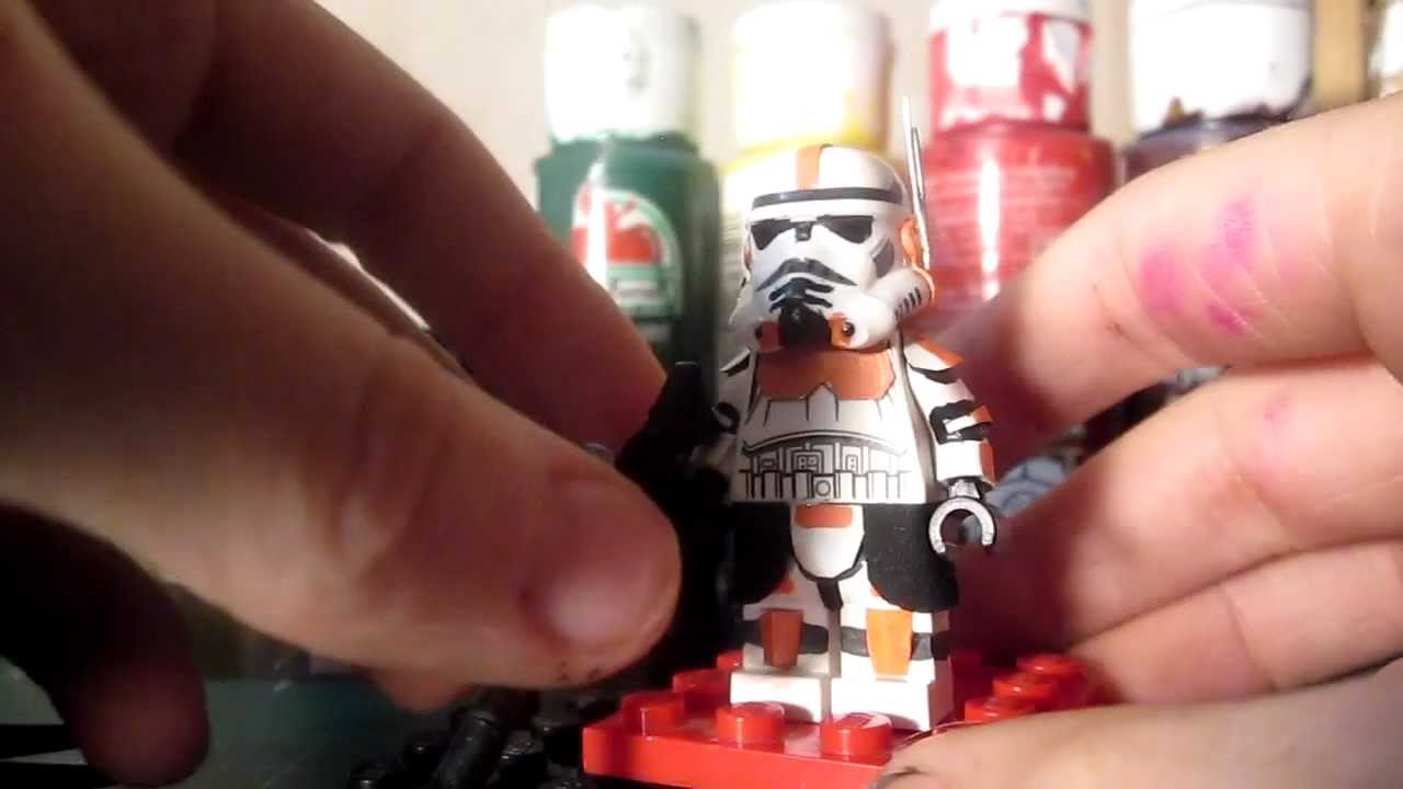 Custom Lego Star Wars Commander Cody Phase 3 - YouTube