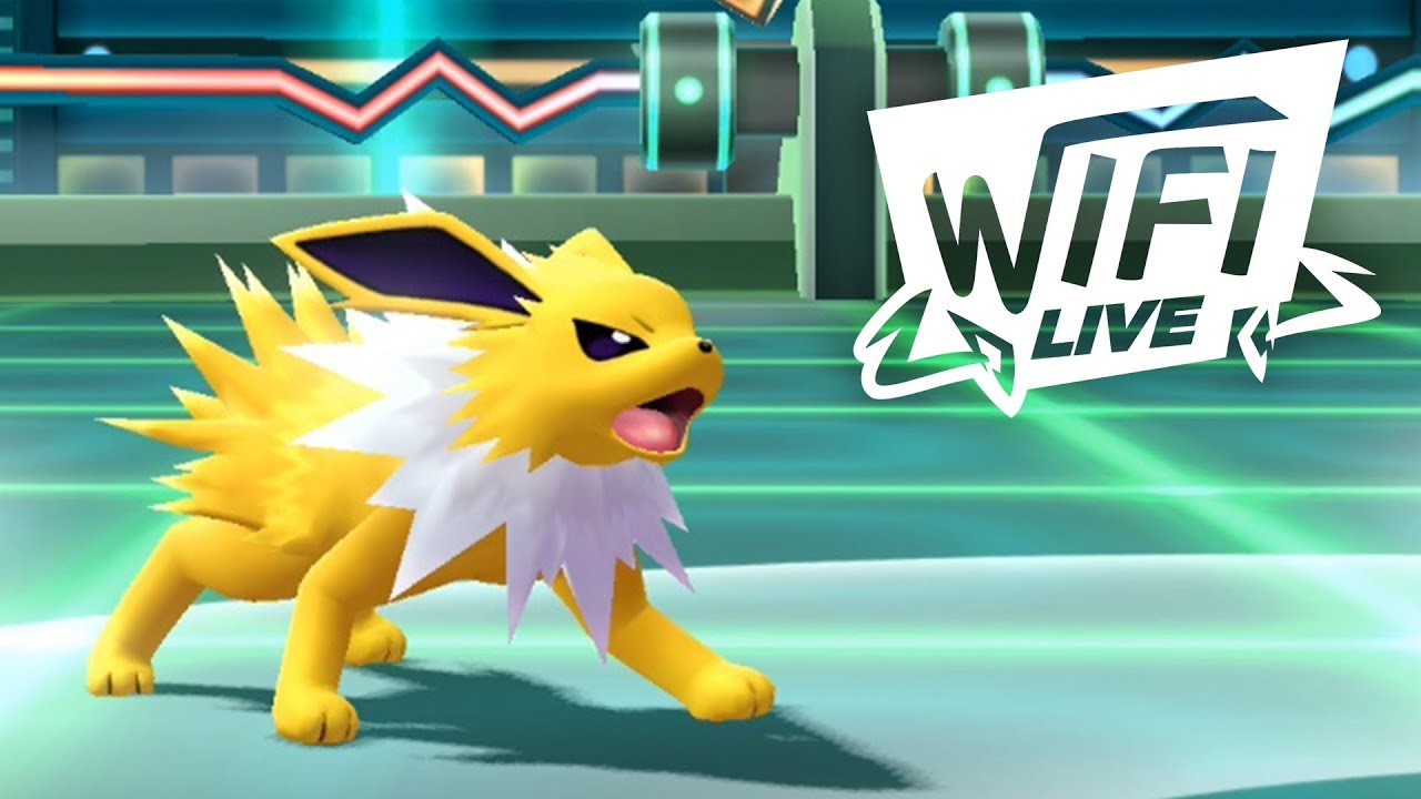 Pokemon Let's Go Pikachu & Eevee Wi-Fi Battle: Jolteon The Spark ...