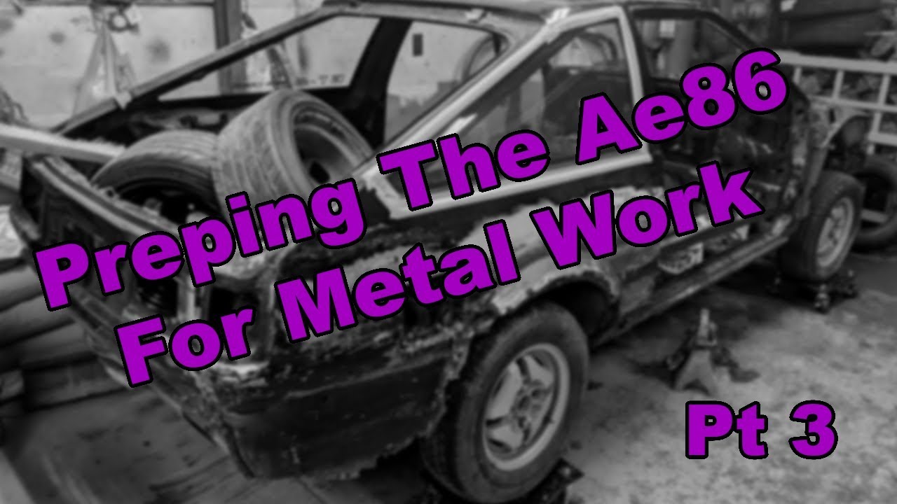 Project AE86 Pt:3 - Lifting It Onto A Rack, Removing The Subframes ...