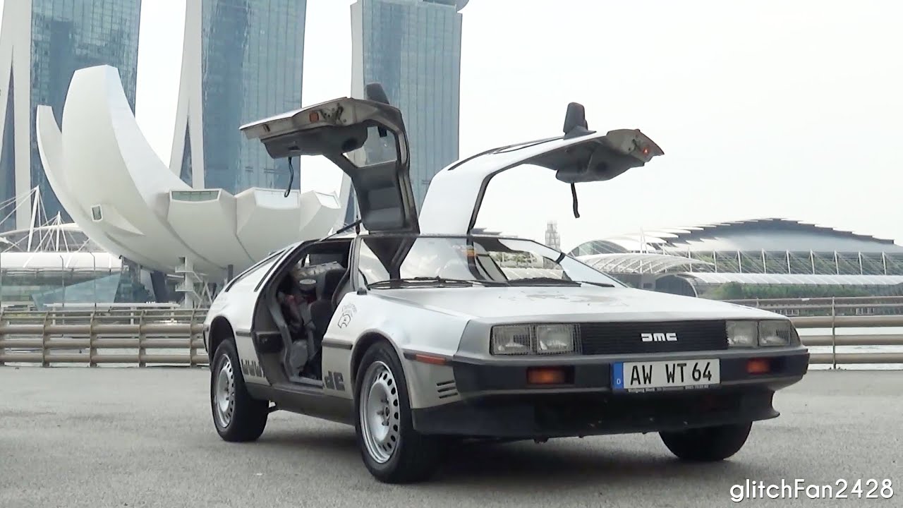 Ride in a DeLorean DMC-12 - Singapore - YouTube