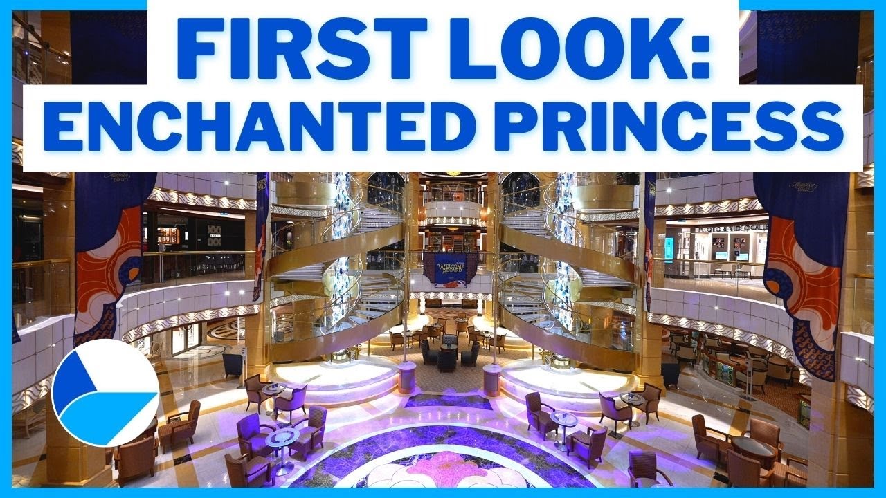 FIRST LOOK: Enchanted Princess, Fifth Royal-Class Cruise Ship - YouTube
