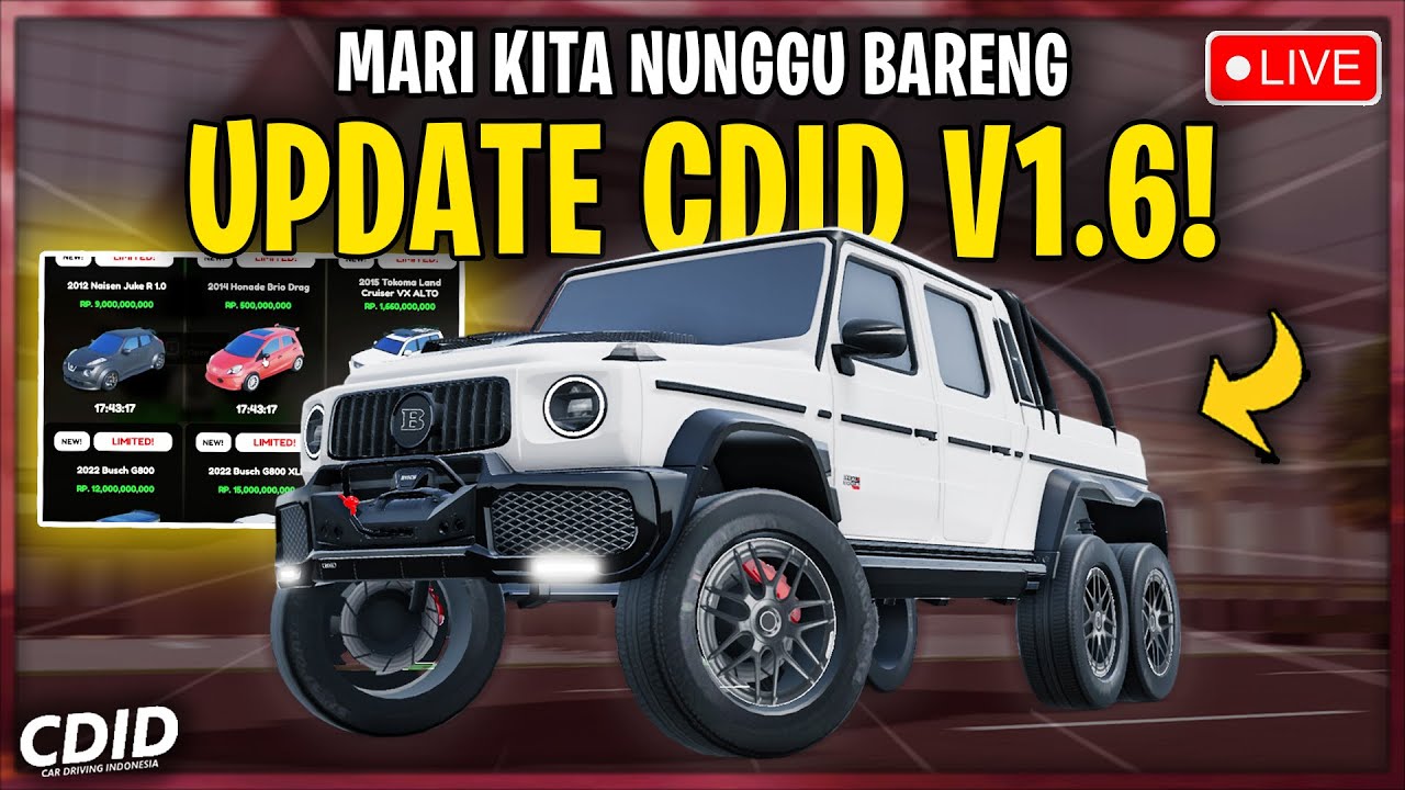 UPDATE CDID UPDATE V1.6 ! GAS JOIN SINI - Car Driving Indonesia V1.6 ...