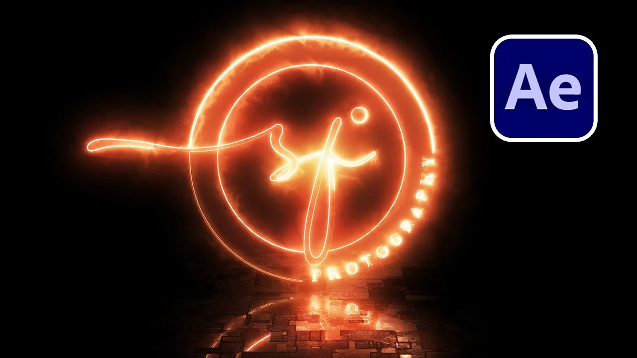 Thunder Effect | Logo Animation | After Effects Tutorial - YouTube