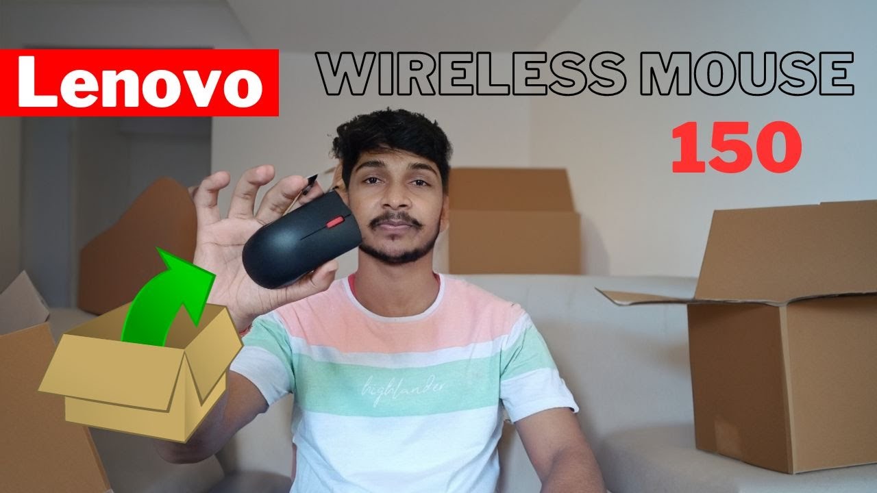 Lenovo 150 Wireless mouse Unboxing | lenovo mouse under 400 | wireless ...