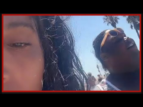 Savanna & Draya @ The Beach In Cali For Independence Day #bigo #bigolive #bigovlog