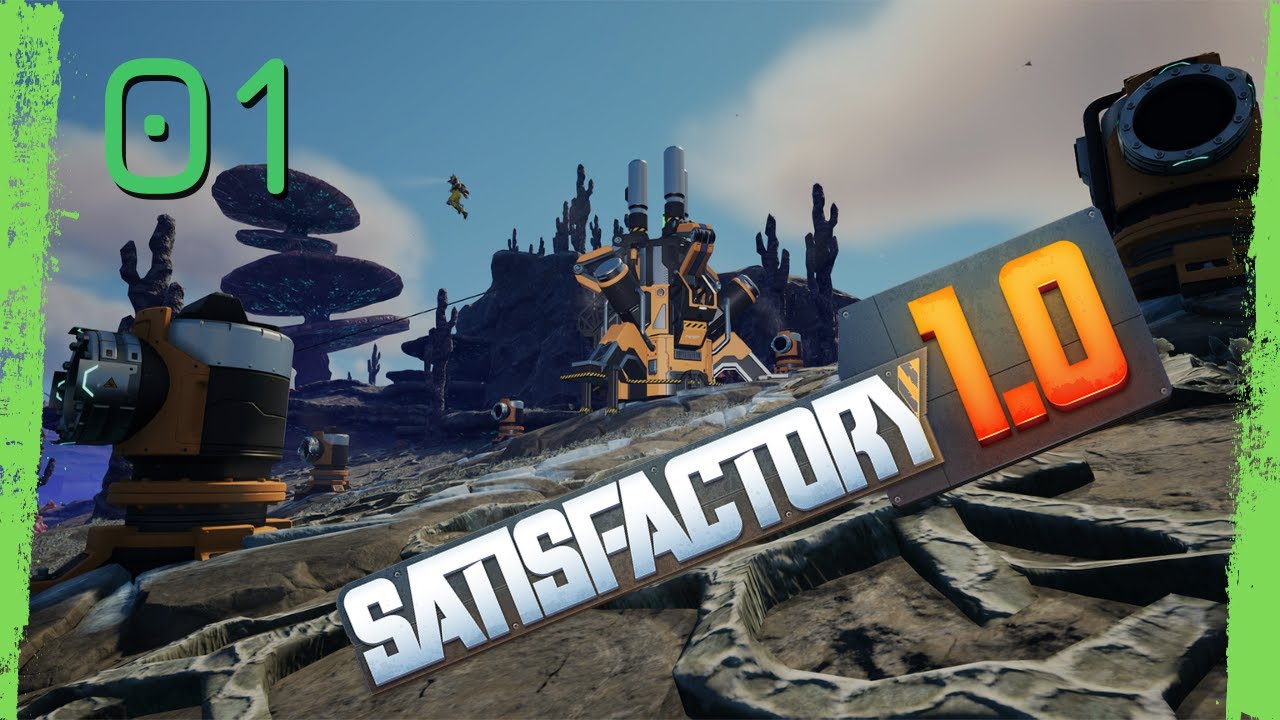 SATISFACTORY V1 - HARDEST STARTING LOCATION?!! Full Guide & Let's Play ...
