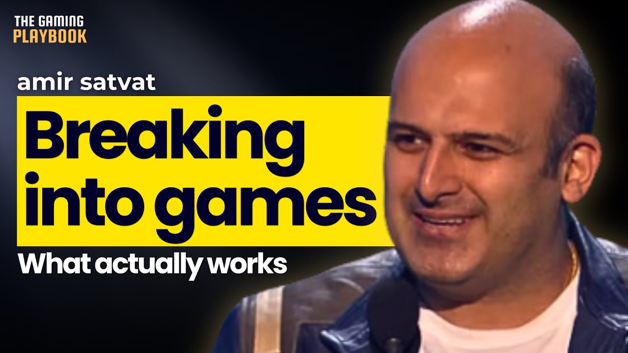 He helped 4000 people land a job in the Games Industry | Amir Satvat ...