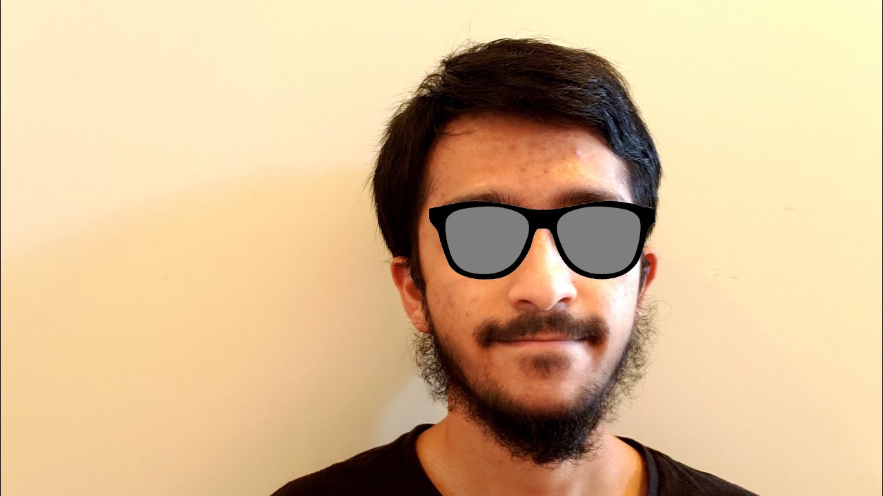 Sunglass Filter - OpenCV - YouTube