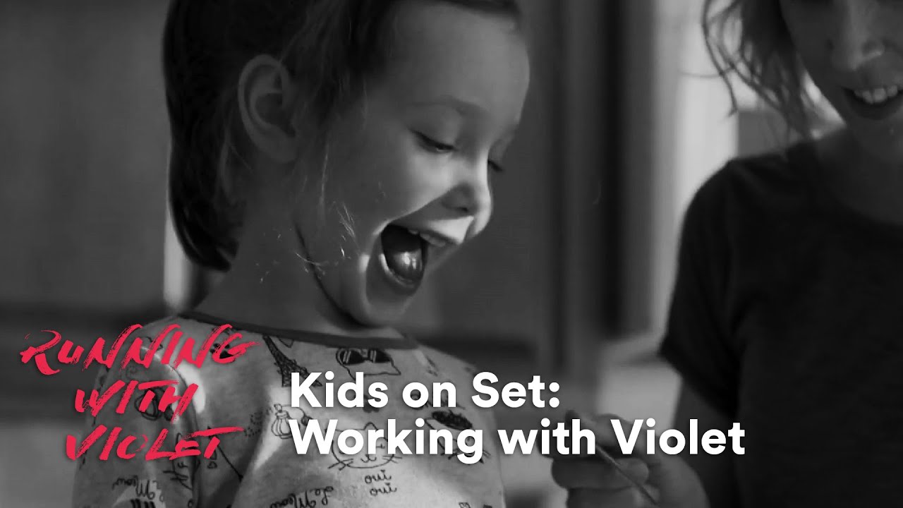 Kids on Set: Working with Violet! - YouTube