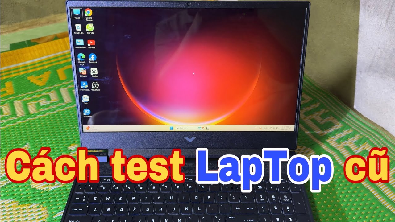 Cách test LapTop cũ - YouTube